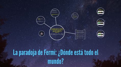 La Paradoja De Fermi ¿dónde Está Todo El Mundo By Adrián Cuevas On Prezi