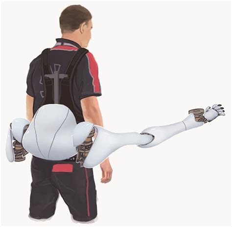 need a hand strap on a pair of robotic arms the independent