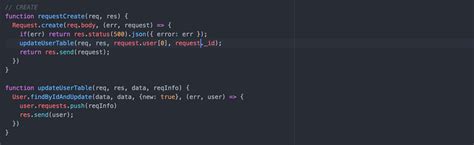 node js updating two mongoose collections receiving