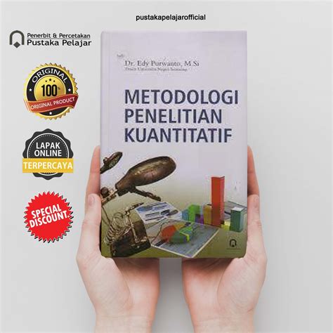 Jual Buku Original Metodologi Penelitian Kuantitatif Edy Purwanto