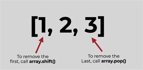 how to remove the first element of an array in javascript
