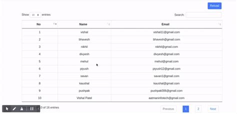 laravel 9 refresh datatable without reloading page
