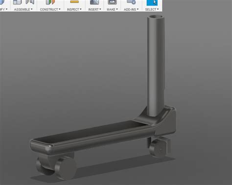miniatur scooter with remote control fusion360 3d
