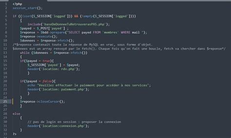 [pdo] requete bdd suivi par if fatal error uncaught pdoexception