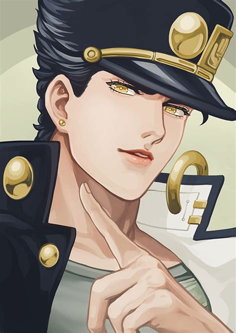 Kujo Jotaro Jojo No Kimyou Na Bouken And 1 More Drawn By Lanxjourney