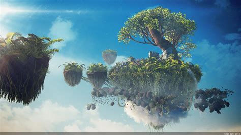 the floating islands of houdini part 1 education od forum