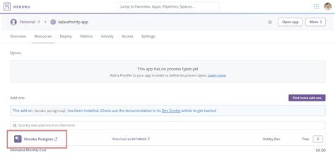 heroku how to deploy postgres add ons sql authority with pinal dave