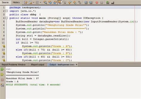 cara memahami contoh program input pada java belajar dan