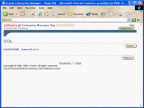 oracle tutorial oracle database shutdown using sql plus