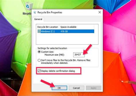 How To Enable Delete Confirmation Dialog Box In Windows 10 And 11