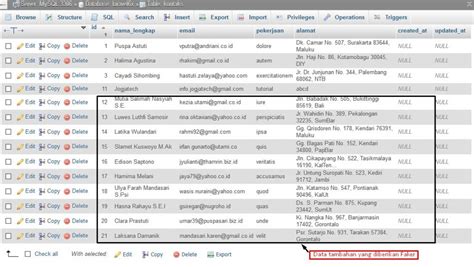 tutorial laravel 6 x seeding database dan faker pada