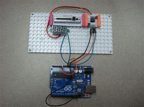 build an arduino labview analog voltmeter projects