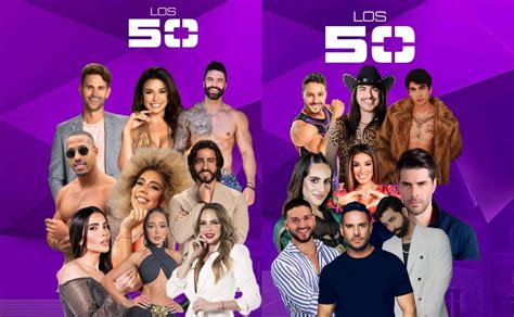 La Lista De Participantes De “los 50″ El Nuevo Reality De Telemundo