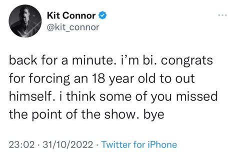 What Heartstoppers Kit Connor Teaches Us About Queer Baiting And Queer