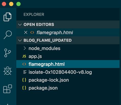 flame graph how to create a flame graph of your node js