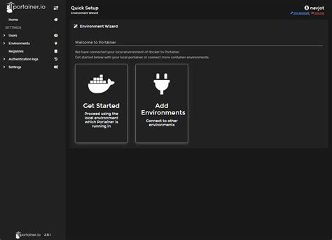 how to install and use portainer for docker management with nginx proxy