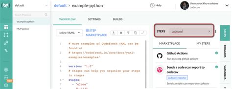 getting started with codefresh and codecov codecov