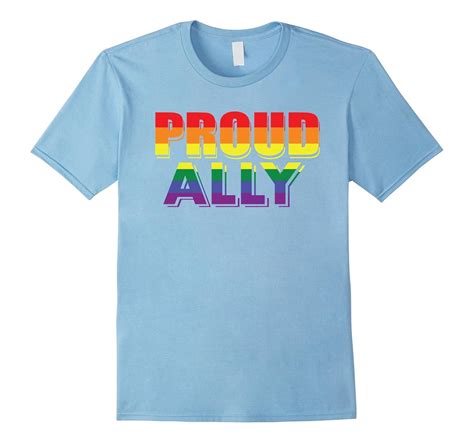 Gay Pride Ally Lgbt Shirt Friends Proud Ally