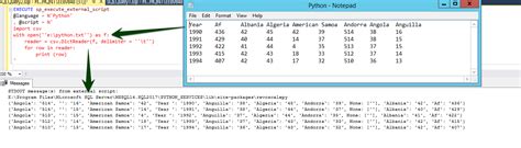 how to get advanced data analysis using python in sql server 2017