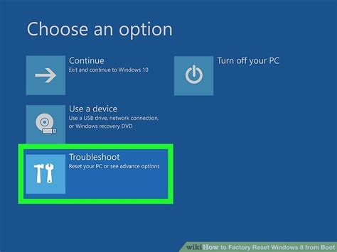 How To Factory Reset Windows 8 From Boot Restore Refresh And Reset