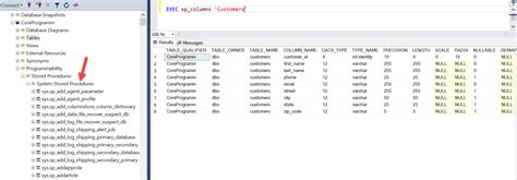 how to get all column names from database table in sql server coreprogram