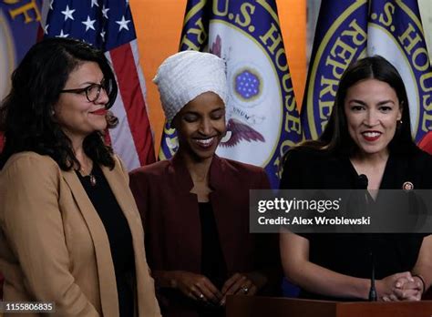 U S Reps Rashida Tlaib Ilhan Omar And Alexandria Ocasio Cortez
