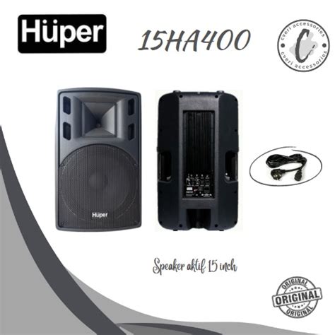 Jual Huper 15ha400 Two Way Speaker Aktif 15 Inch Original Ha 400