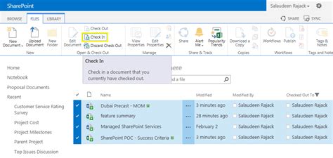 check in all documents in a sharepoint library using powershell