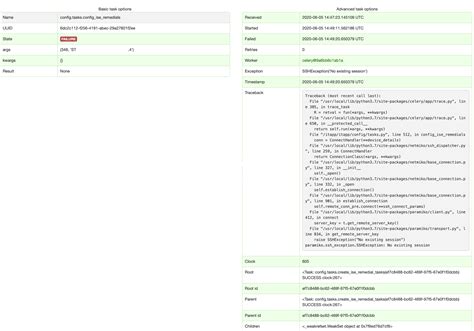 paramiko ssh exception sshexception no existing session · issue 1775