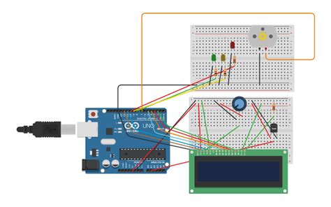 circuit design temperature sensor display with lcd in