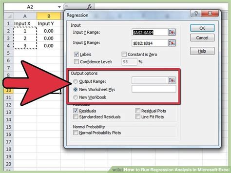 3 ways to run regression analysis in microsoft excel wikihow