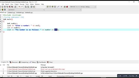 Purpose Of Using Namespace Std In C Youtube