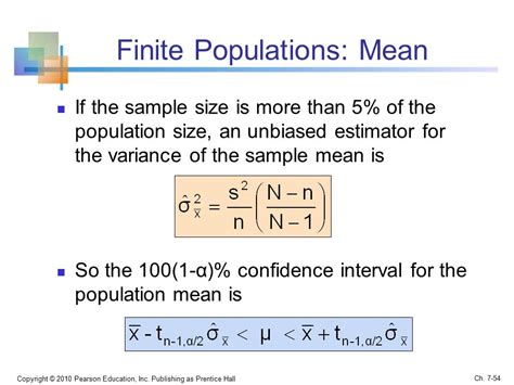 Chapter 7 Estimation Single Population Ppt Download