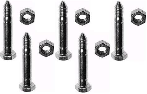 5 Shear Pins Bolts For Ariens 51001500 And 510015 Snow Thrower