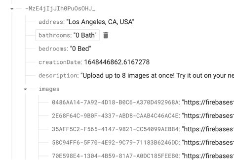 javascript getting url s of mapped image array from firebase in react