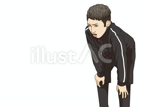 疲れるイラスト No 2477416／無料イラスト フリー素材なら「イラストac」