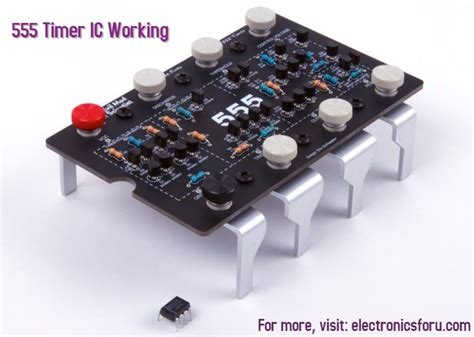 Ic 555 Timer Working Pin Diagram Specifications And Features
