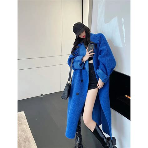 여성롱코트 타니즈 토르민 테일러드카라 울 더블 롱코트