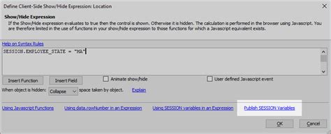 alpha anywhere referencing session variables on the client