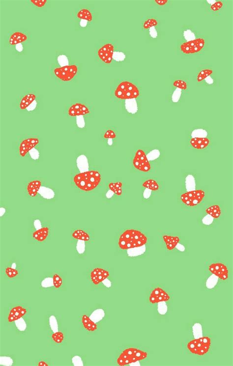 Mushrooms Ps Wallpaper Iphone Wallpaper Pattern Hippie Wallpaper