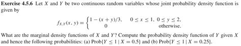 exercise 4 5 6 let x and y be two continuous random