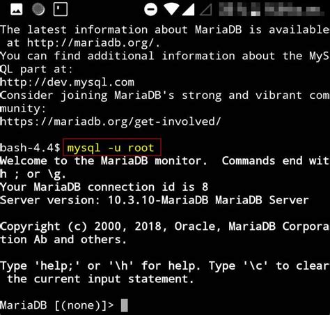 how to install mysql mariadb on android with termux parzibyte s blog
