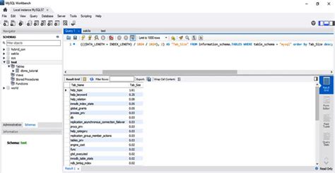 Mysql Table Size How To Check Mysql Database And Table Sizes