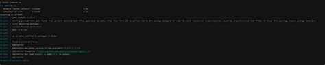 node js docker running both yarn update and npm update on docker