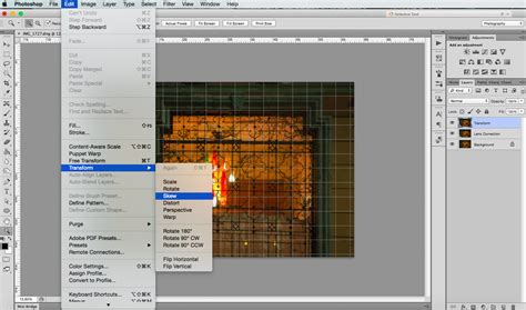 how to correct perspective distortion in photoshop