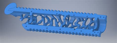 Stl File Airsoft M4 Handguard Grip Rail 🔫・3d Printing Idea To Download