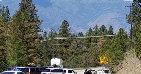 Dramatic Police Take Down Caught On Camera Near Osoyoos Okanagan