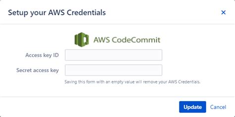 aws codecommit git integration for jira self managed