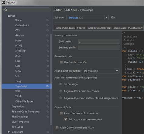 webstorm phpstorm code reformat how to fix comments stack overflow