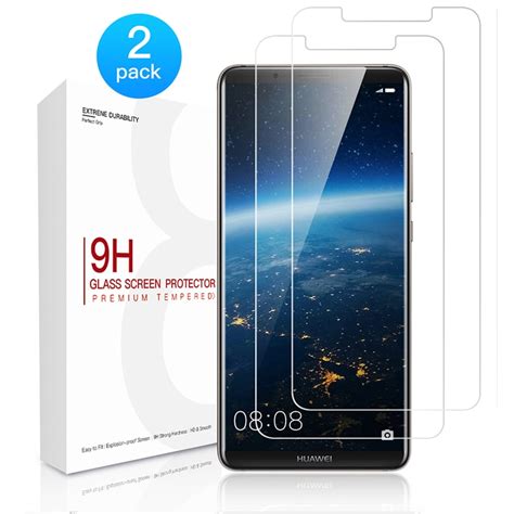 Myriann Protector De Pantalla De Vidrio Templado Para Huawei Mate 10